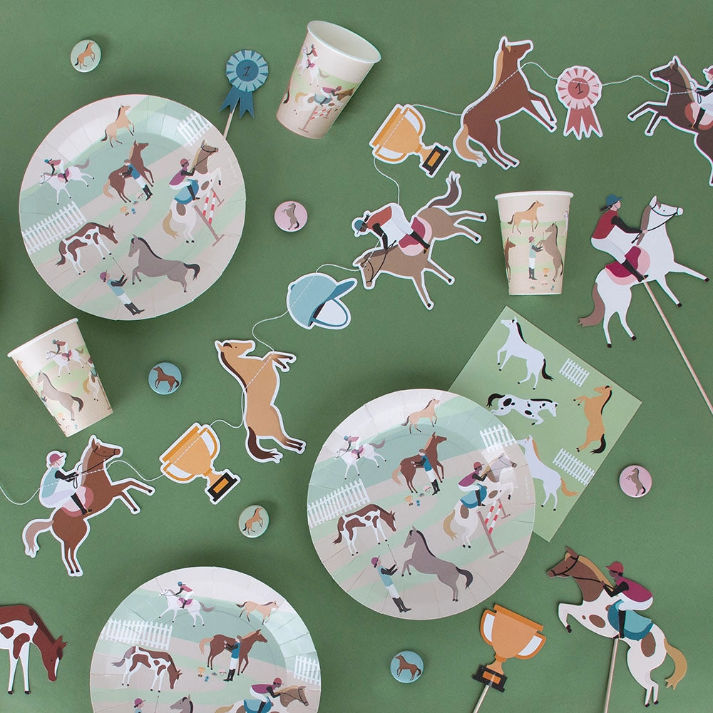 Equestrian Paper Garland | Ellie and Piper