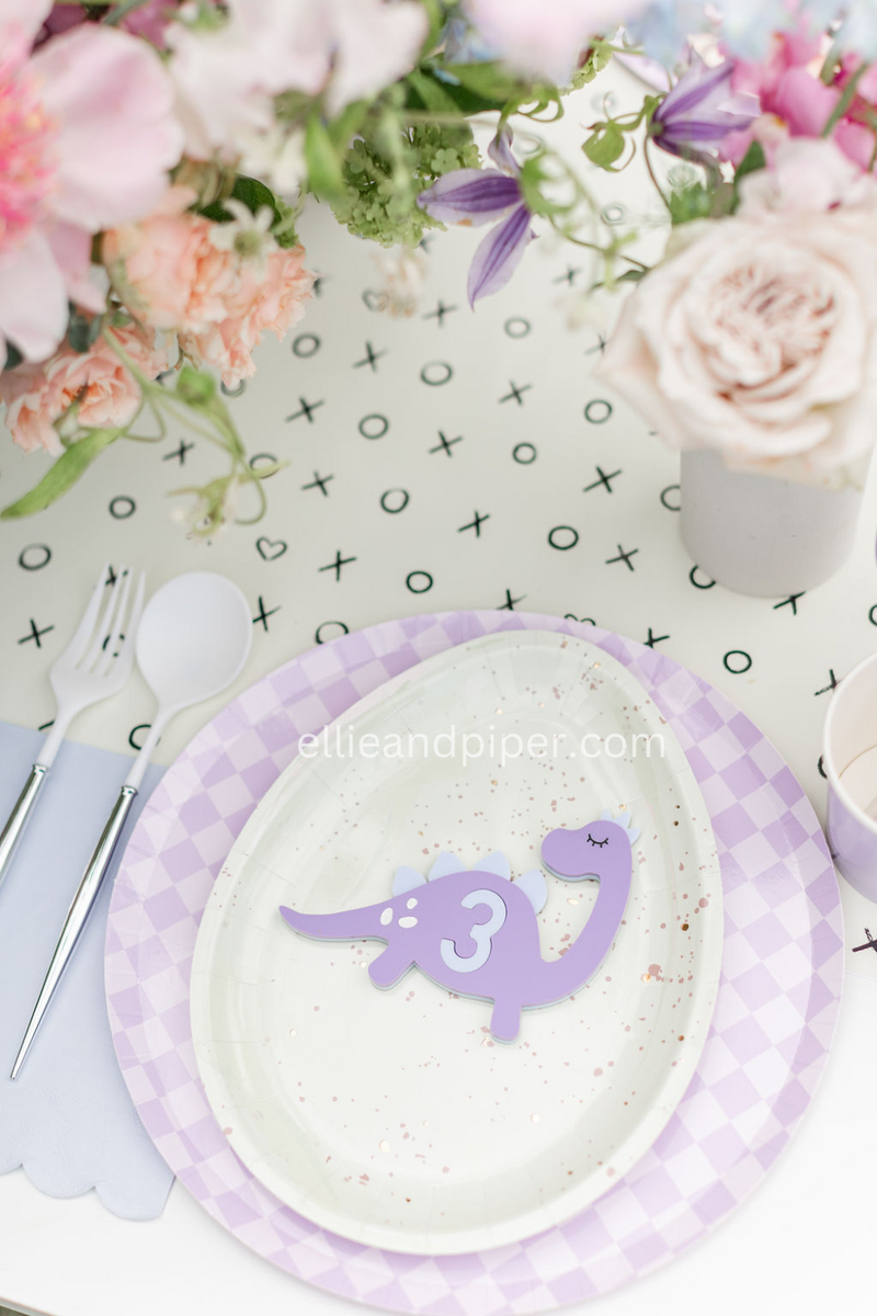 Pastel Egg Paper Plates | Ellie and Piper