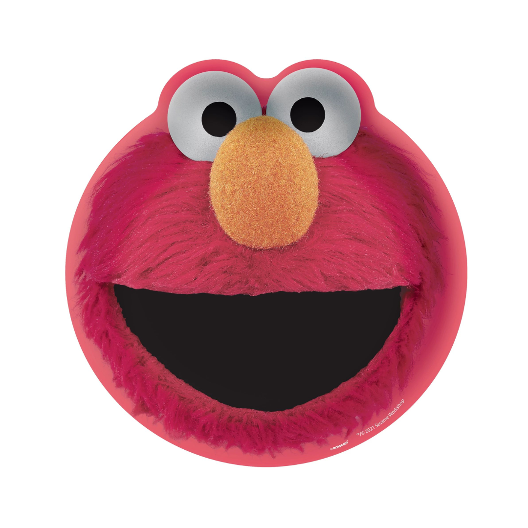 Sesame Street Elmo Shaped Plates | Ellie and Piper