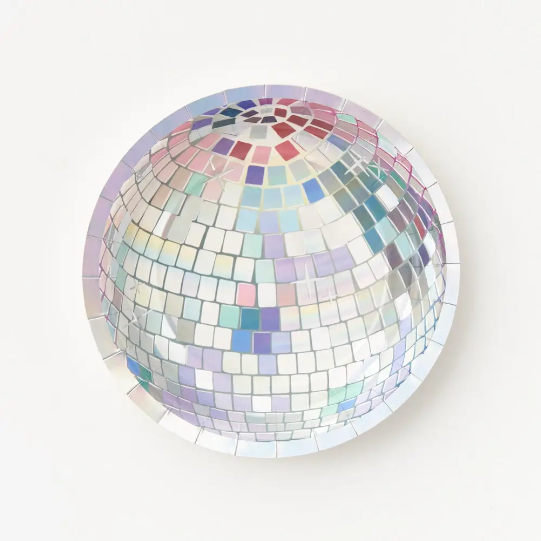 Disco Ball Dessert Party Plates | Ellie and Piper