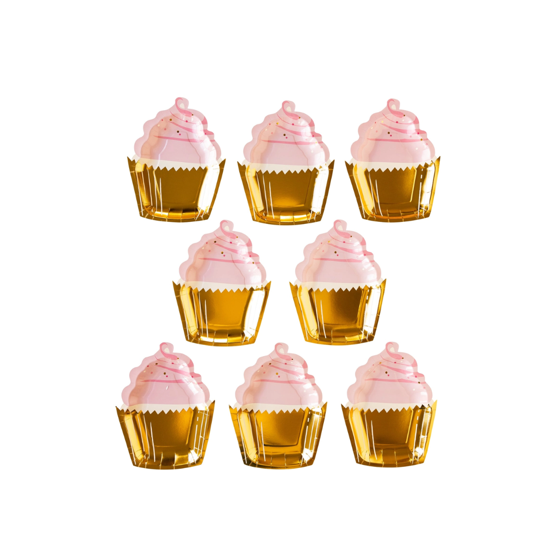 Cupcake Paper Plates | Ellie and Piper