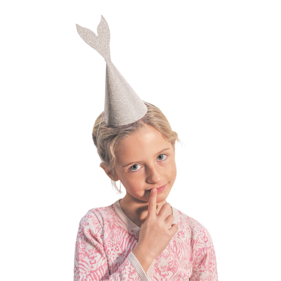 Glittery Mermaid Hats | Ellie and Piper