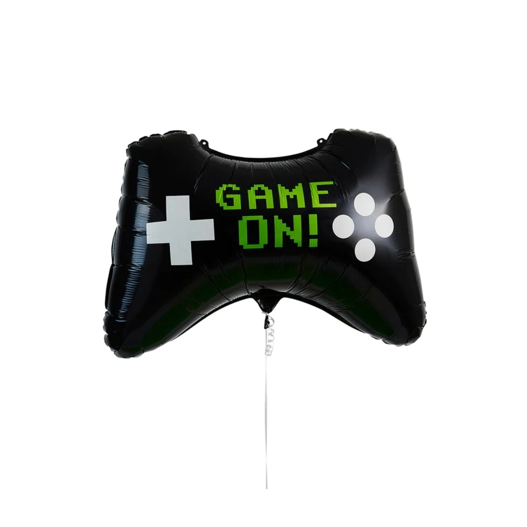 'Game On' Controller Foil Balloon | Ellie and Piper