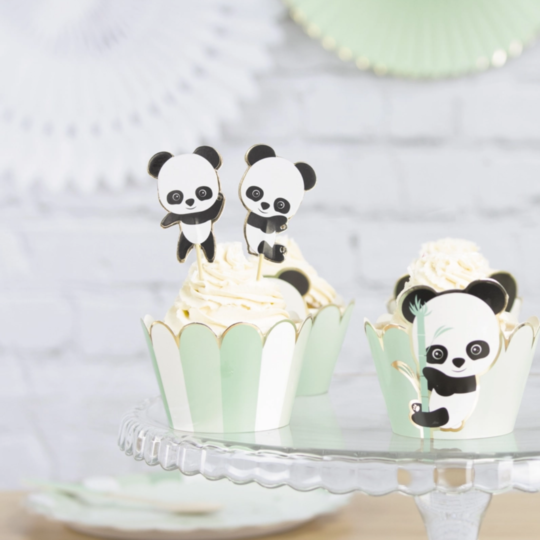 Baby Panda Cocktail Picks | Ellie and Piper