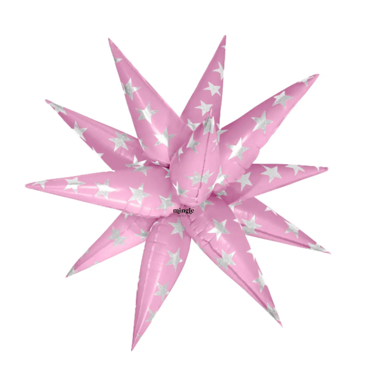 Charmed Pink Sparkle Starburst Balloon | Ellie and Piper
