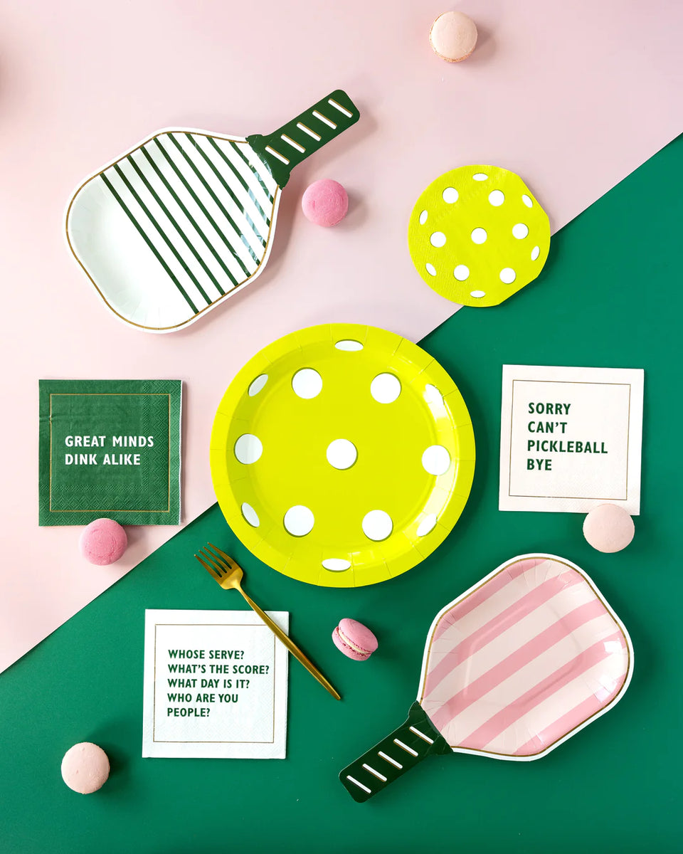 Pickleball Paper Plates | Ellie and Piper