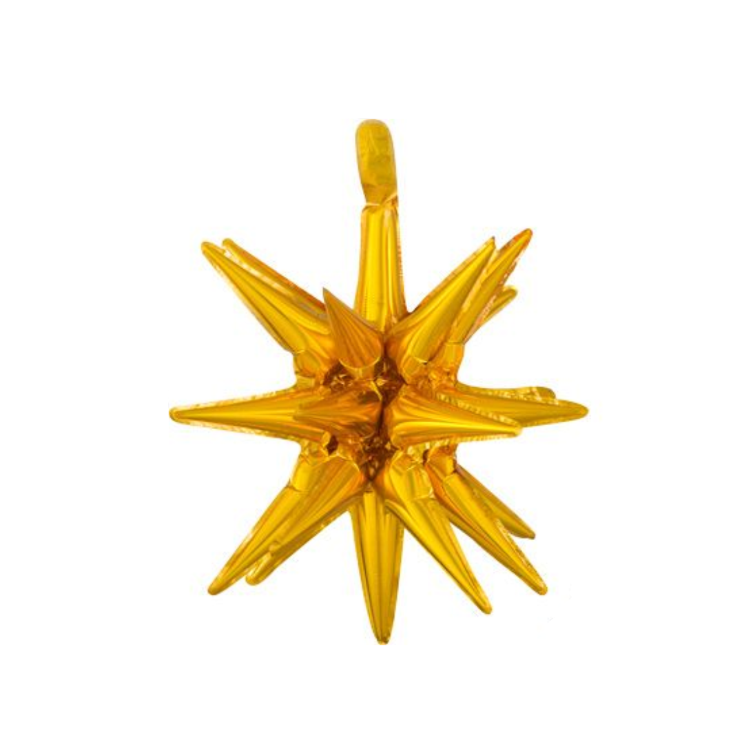 20" Magic Star Cluster Gold Foil Balloon | Ellie and Piper