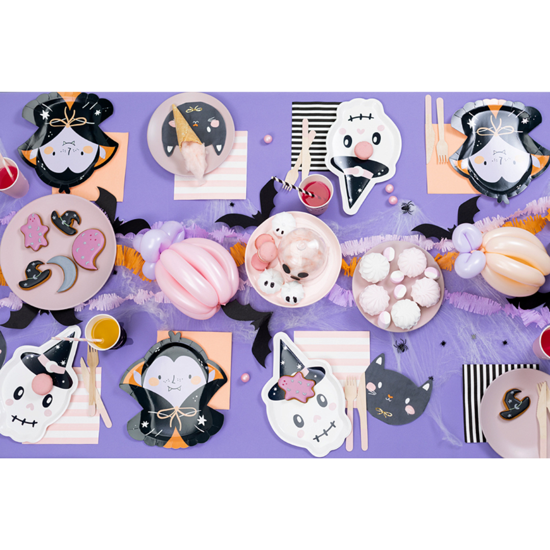 Party Skull Paper Plates | Ellie and Piper