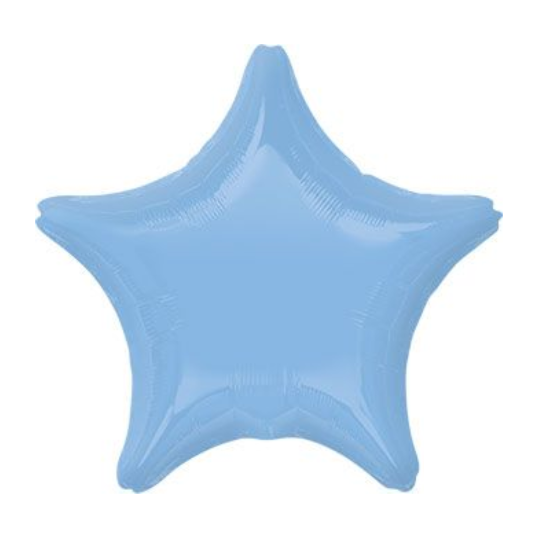 Pastel Blue Star Shaped Balloon | Ellie and Piper