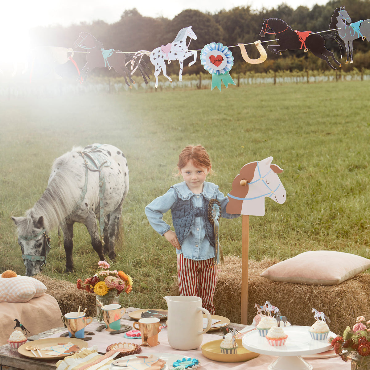 Horse Paper Plates | Ellie and Piper