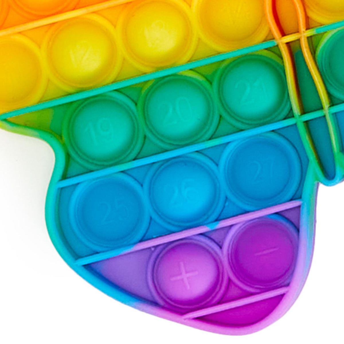 Rainbow Pop It Fidget Toy (2 Styles) | Ellie and Piper