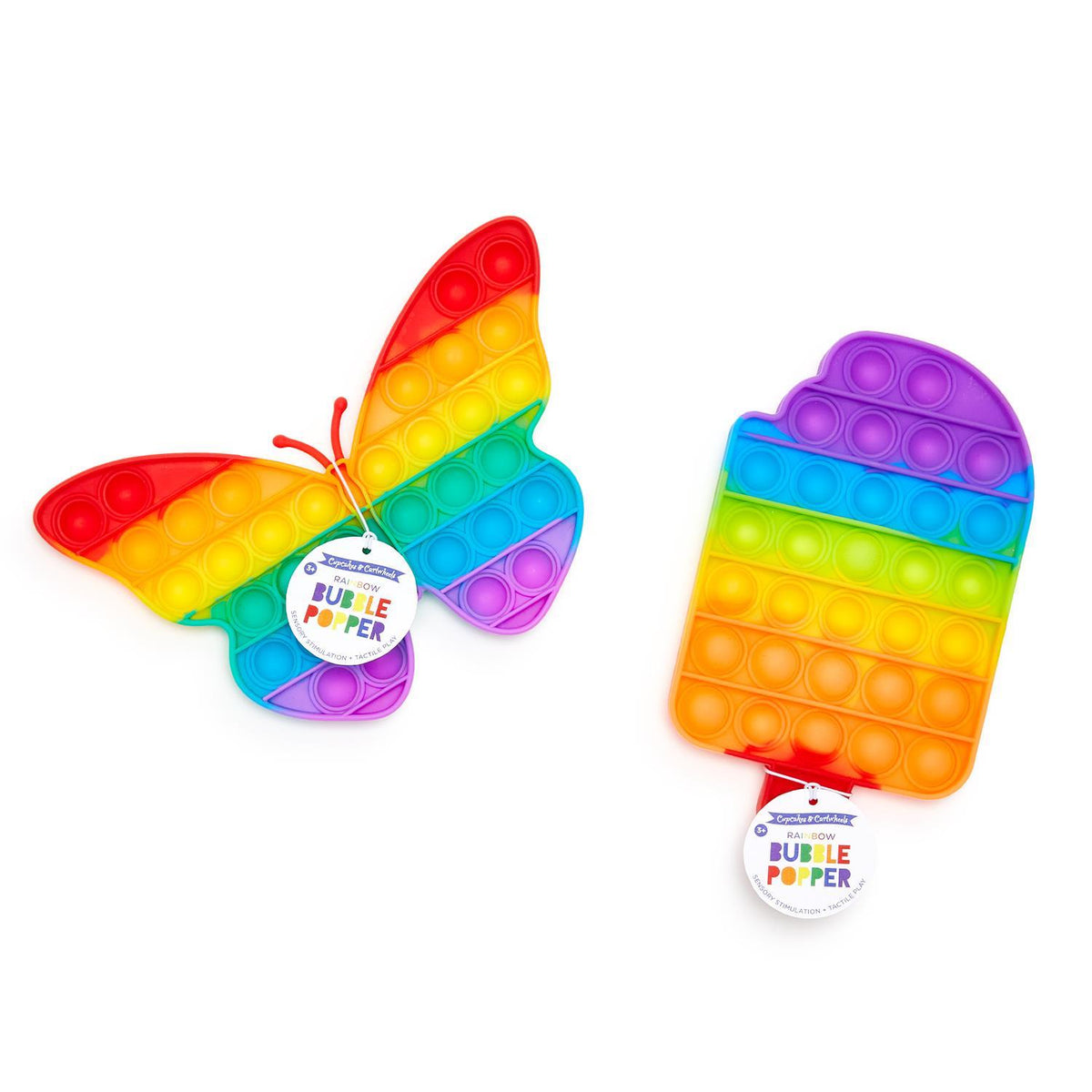 Rainbow Pop It Fidget Toy (2 Styles) | Ellie and Piper