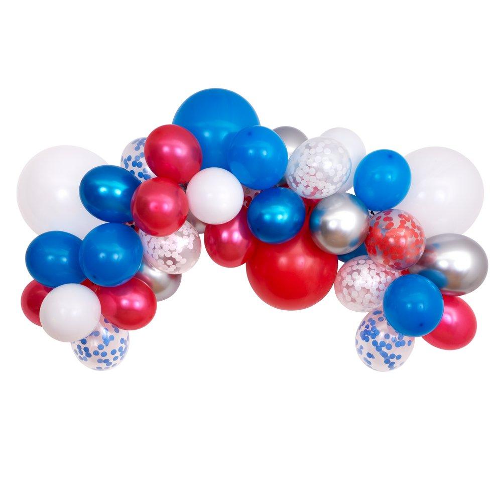 Patriotic Balloon Garland | Ellie and Piper
