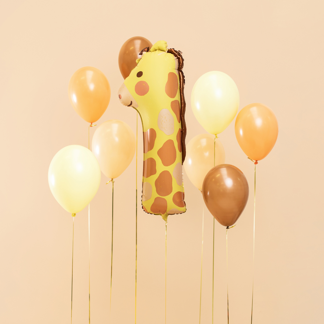 Jumbo Number Balloon Party Animals | Ellie and Piper