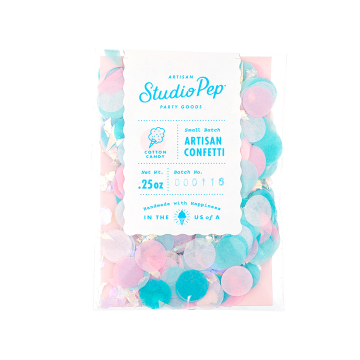 Cotton Candy Mini Confetti Pack | Ellie and Piper