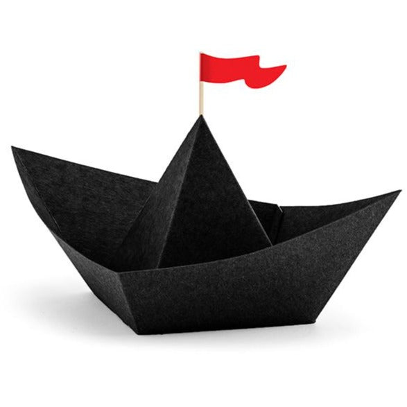 Black Pirates Party Paper Boats | Ellie and Piper
