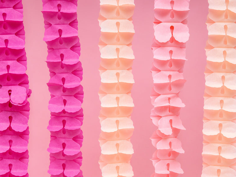Tissue Garland - Hot Pink– Ellie and Piper