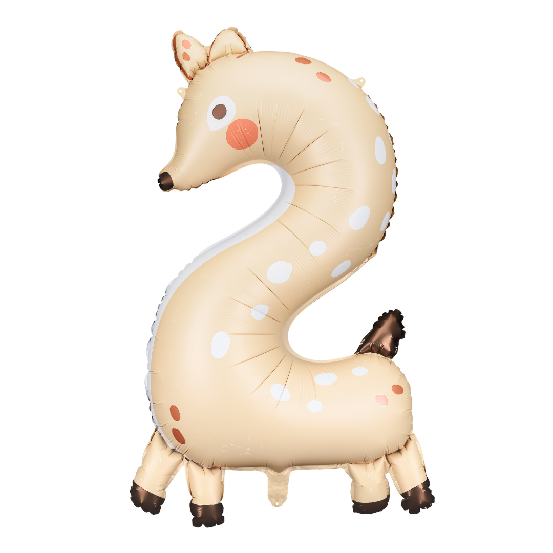 Jumbo Number Balloon Party Animals | Ellie and Piper
