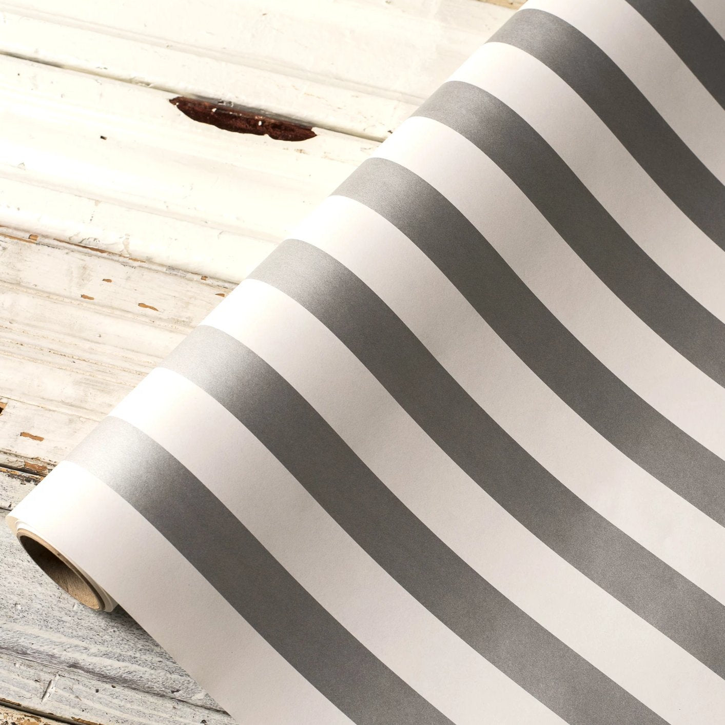 Black Classic Stripe Table Runner | Ellie and Piper