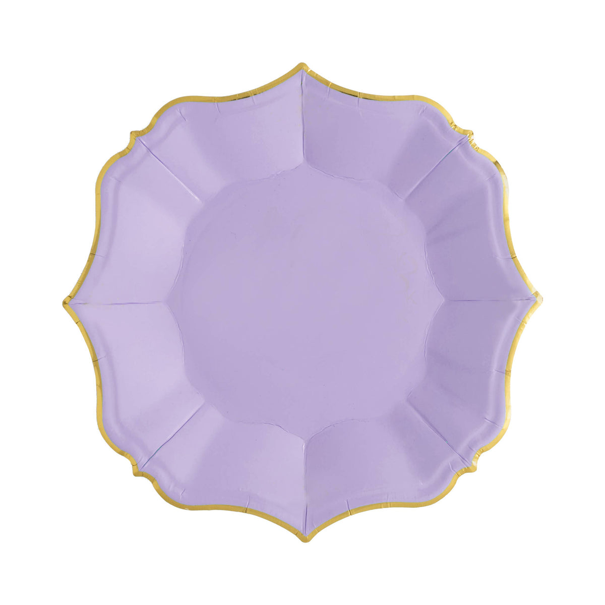 Ornate Lilac Dessert Paper Plates | Ellie and Piper