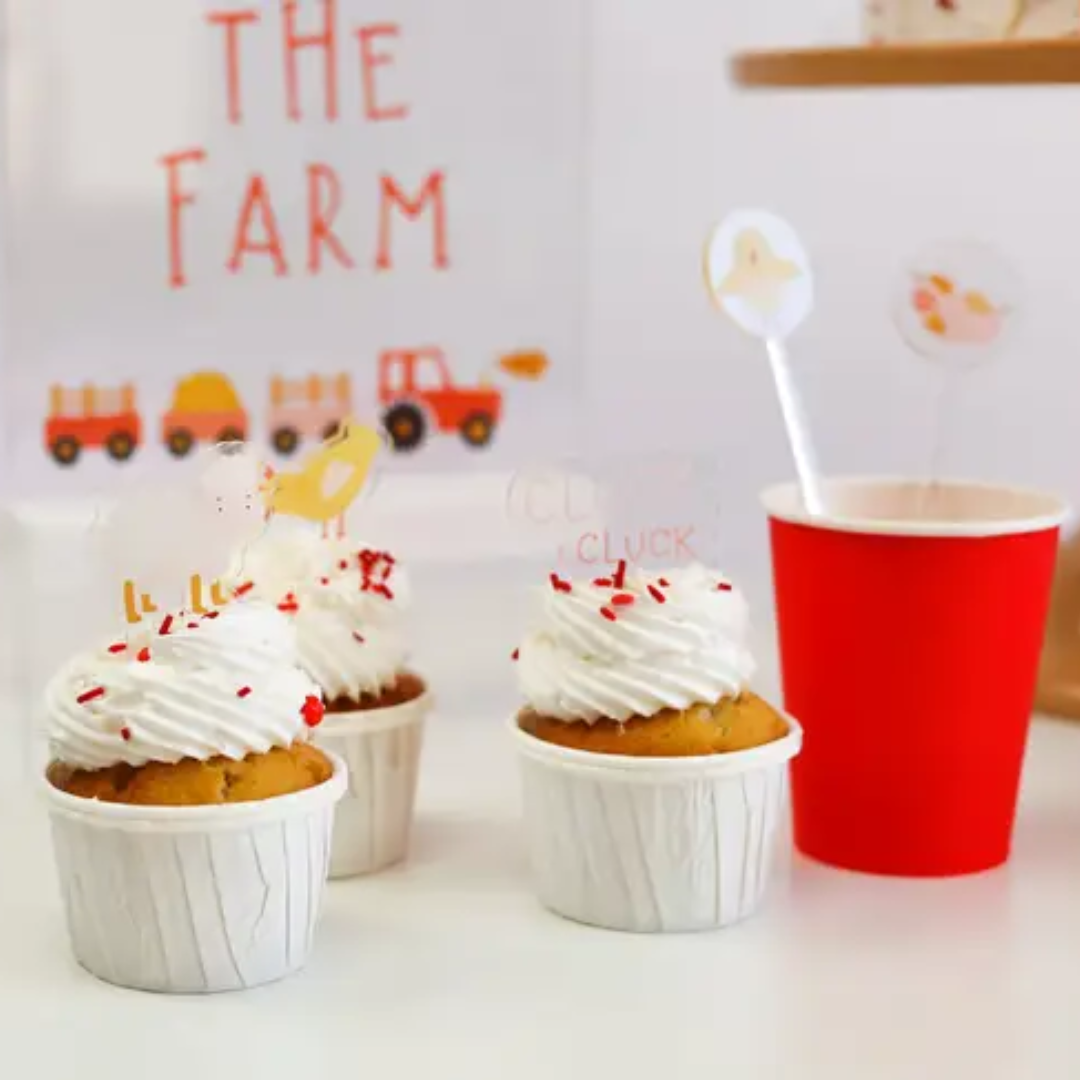 On the Farm Acrylic Mini Topper Set | Ellie and Piper