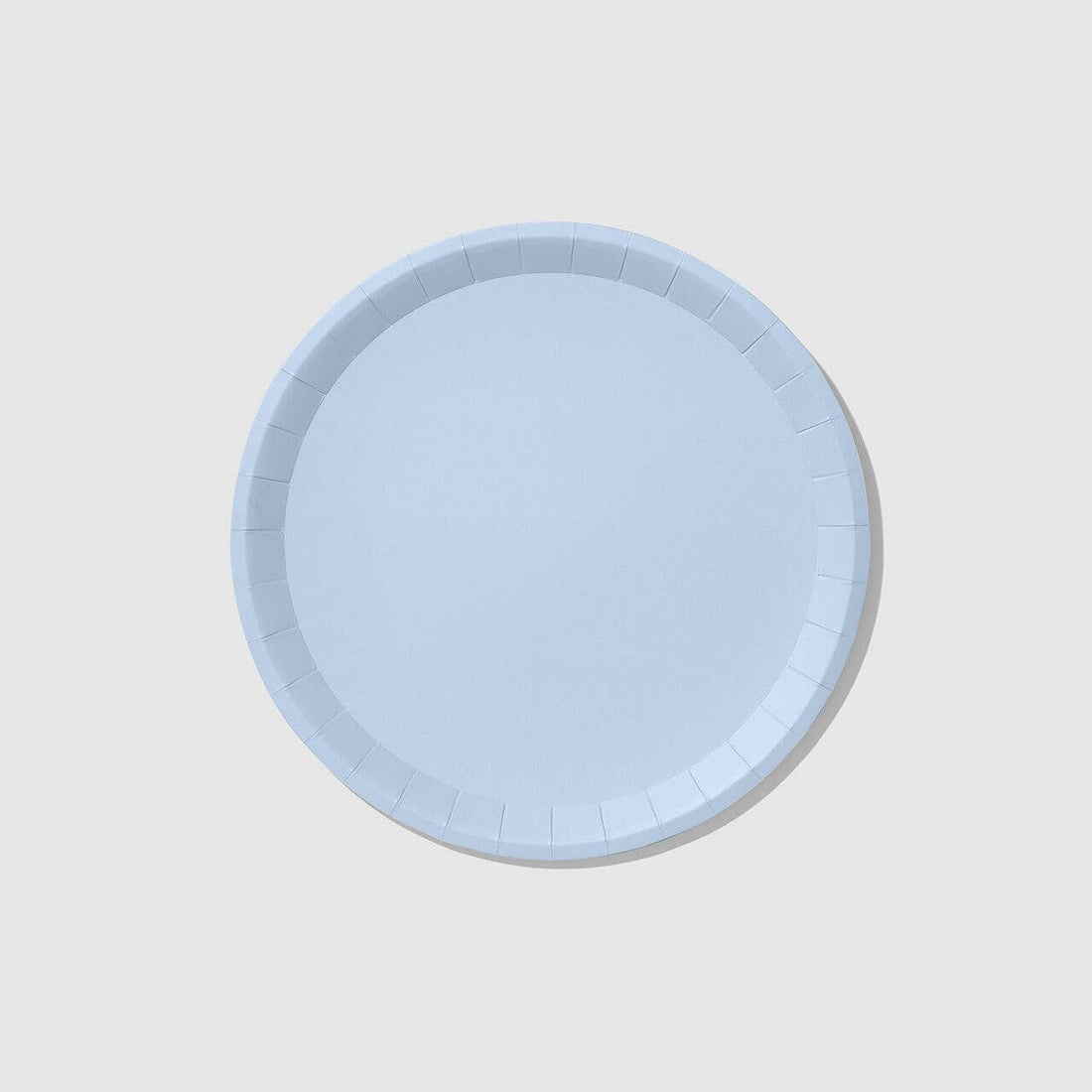 Pale Blue Paper Party Plates (2 Sizes) | Ellie and Piper
