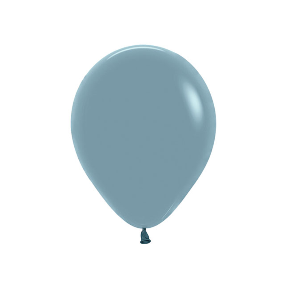 Pastel Dusk Blue Latex Balloon (3 Sizes) | Ellie and Piper